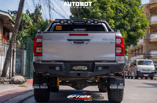 FIGHTER REAR BAR - TOYOTA HILUX REVO (10/15-4/2018) – OPTION 4WD
