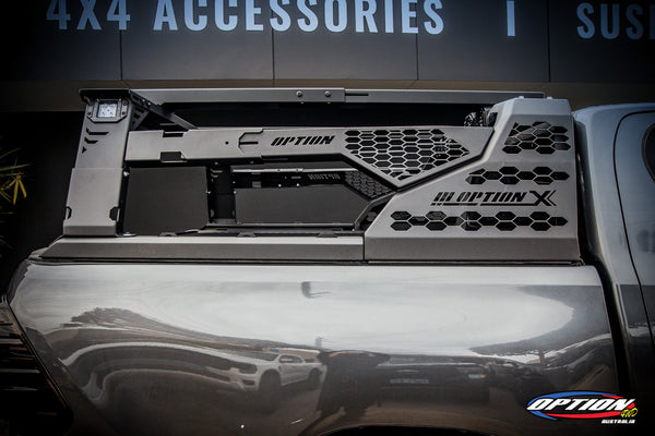 OPTION X BED RACK SYSTEM - TOYOTA HILUX REVO ROCCO (5/2018-8/2020 ...